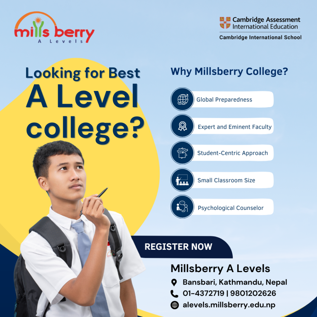 Millsberry A Levels | Best Cambridge A Levels College in Nepal